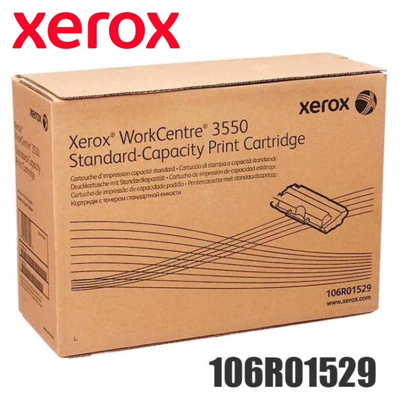 Tóner Xerox 106R01529 original Negro