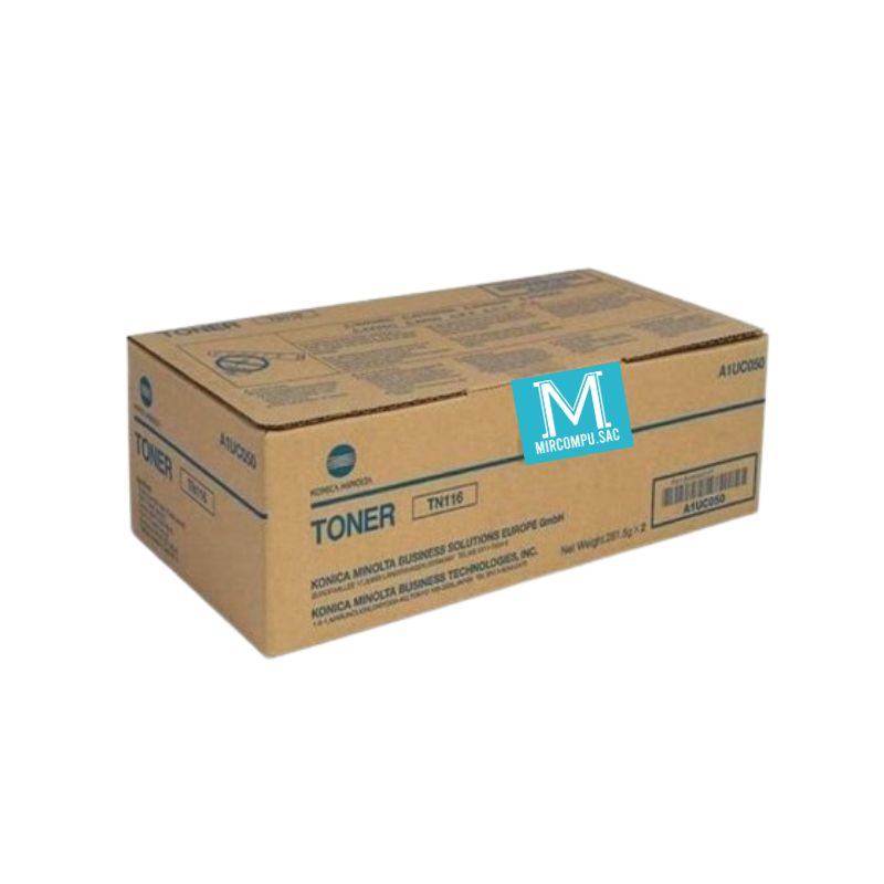 Toner TN-116 Konica Minolta Negro Bizhub | Mircompu S.A.C.