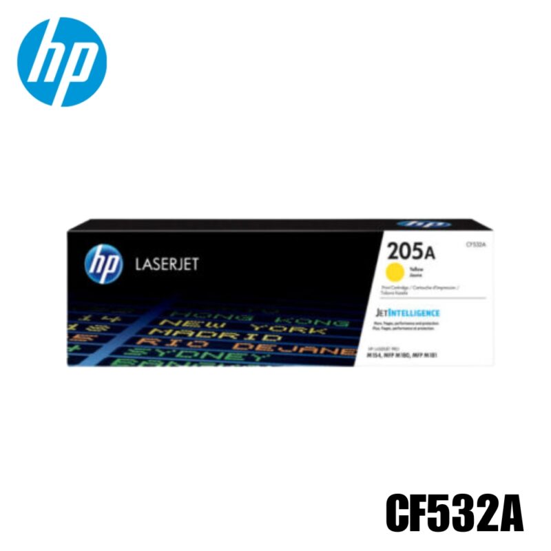 Toner HP 205A Original Amarillo (CF532A) Color LaserJet Pro M154a ...