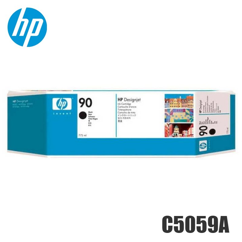 Tinta HP 90 original C5059A Black