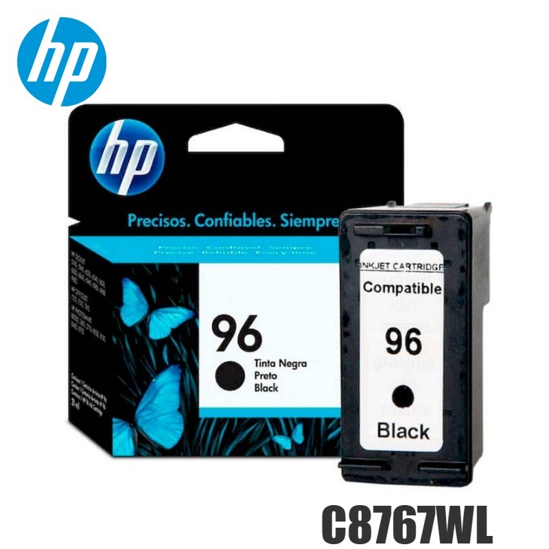 Cartucho Tinta HP 96 Original Negro (C8767WL) Deskjet 5740, 6540 ...