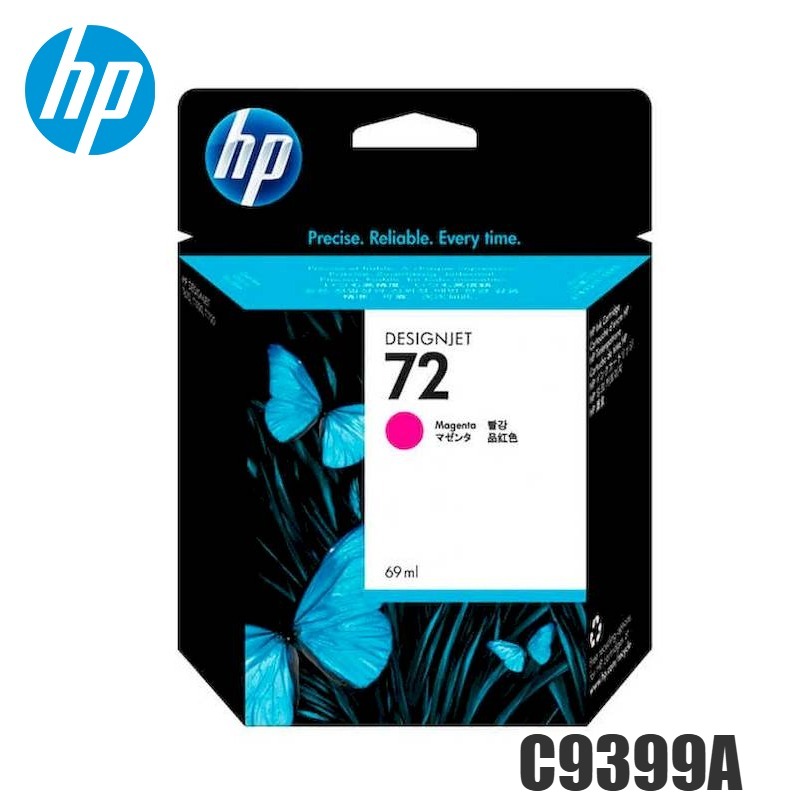Cartucho Tinta HP 72 Original Magenta (C9399A) Designjet T610, T620 ...