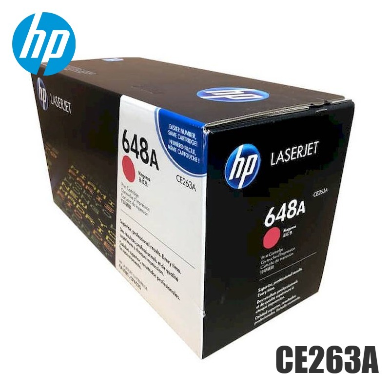 Toner HP 648A Magenta (CE263A) para Color LaserJet CP4025, CP4525 ...