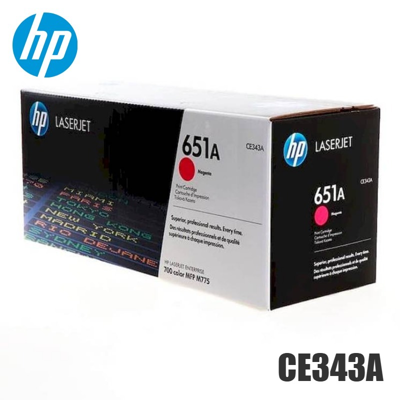 Toner HP 651A Original magenta (CE343A) LaserJet Pro M775dn, M775f ...