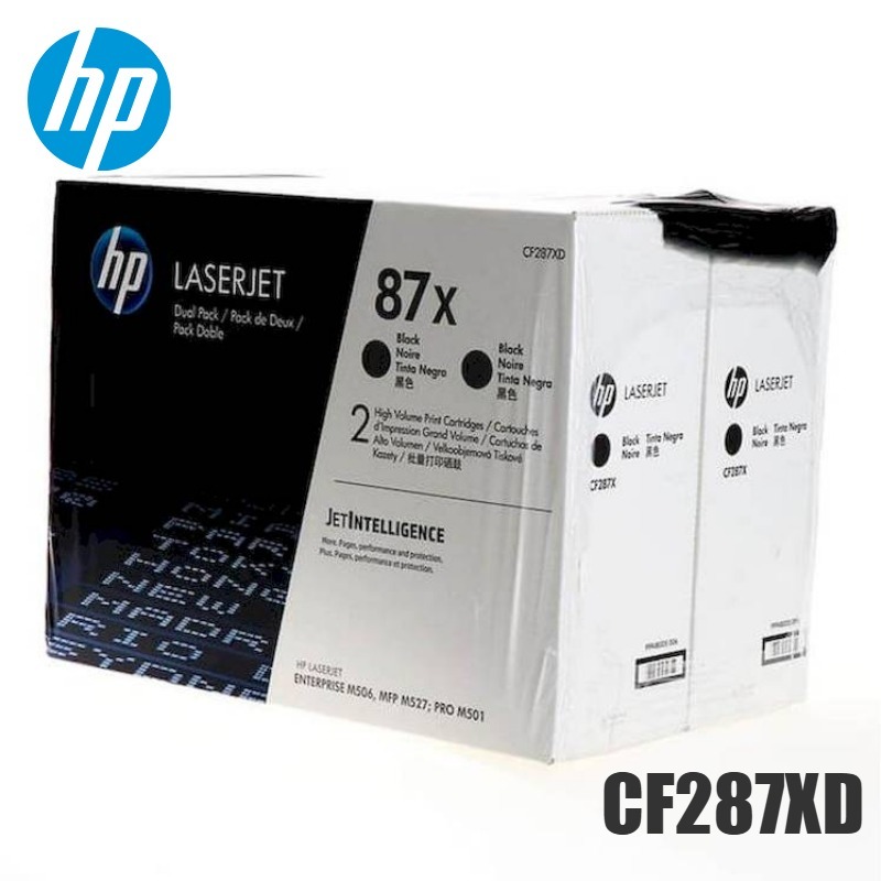Toner HP 87X Original negro (CF287XD) LaserJet Pro M506dn, M501dn ...