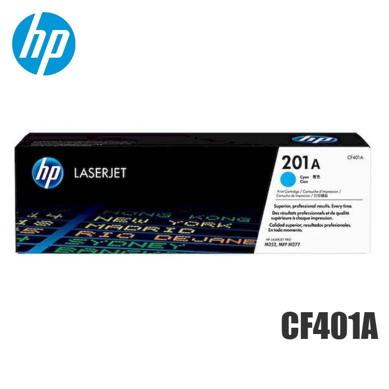 Toner HP 201A Original cyan (CF401A) Laserjet M252DW, M252N, M277DW ...
