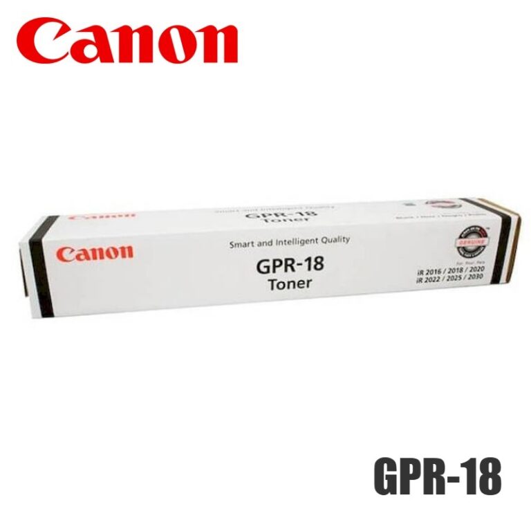 Toner Canon GPR-18 Original Negro (18) iR 2016, 2016i, 2018 | 8300 Pag ...