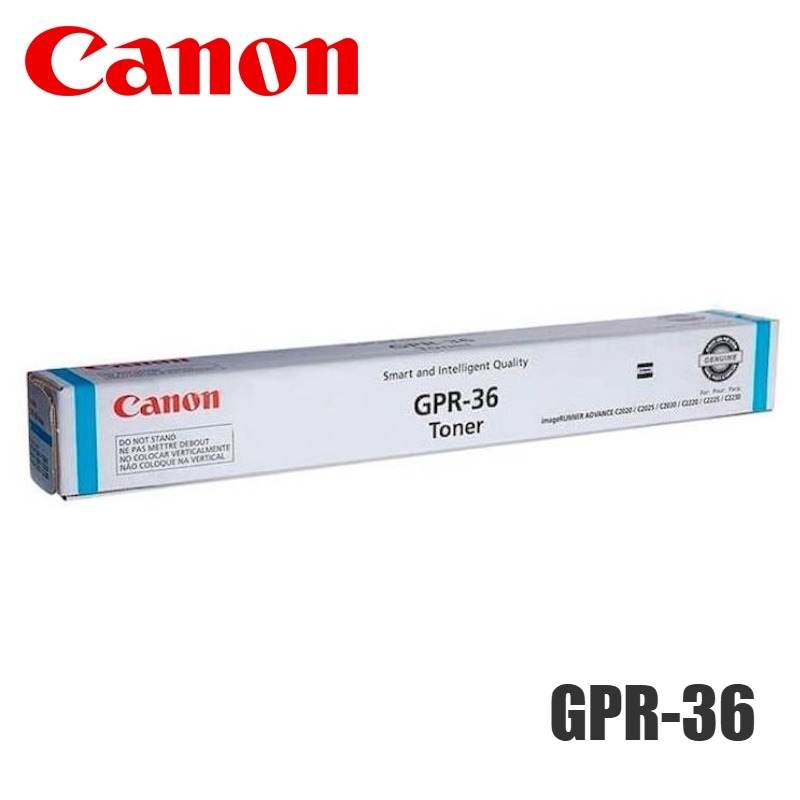 Tóner Canon GPR-36 original Cyan