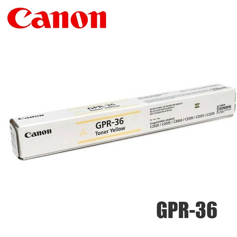 Toner Canon GPR-36Y Original Yellow (36) iR ADVANCE C2020, C2030, C2225 ...