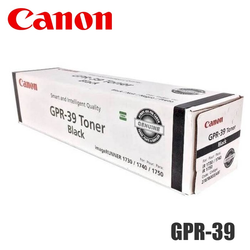 Toner Canon GPR-39 Original Negro (39) iR 1730, 1730iF, 1740 | 15000 ...