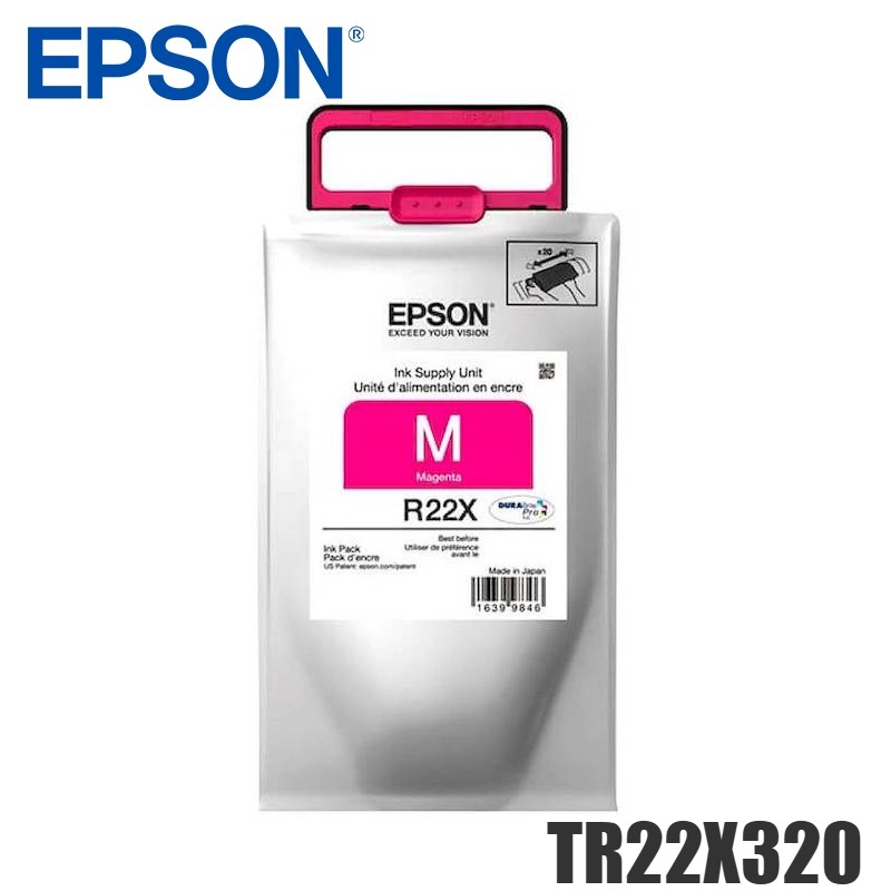 Cartucho Tinta Epson R22X Original magenta (TR22X320) WorkForce Pro WF ...